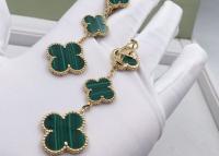 China Wedding Gift Green Finished Stylish 18K Gold Earrings With Gemstone for sale