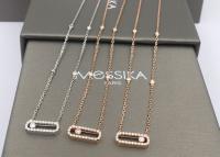 China 18K Fashionable Saddle Shape Rose Gold Pendant Necklace For Young Girl for sale
