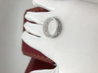 China Fashionable Classic 18 Carat White Gold Ring With VVS Diamonds for sale