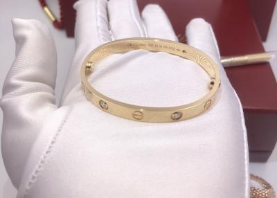 China B6035917 4 Diamond 18K Gold Diamond Bracelet As Birthday Gift for sale