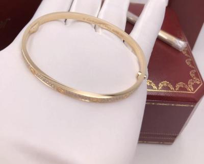 China Vintage 18K Gold Diamond Bracelet for sale