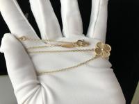China VCARP4KL00 42cm Chain 18K Gold Necklace Vintage For Girlfriend for sale