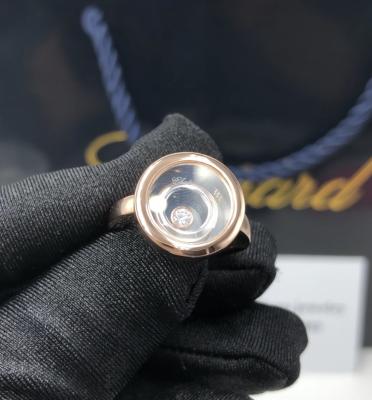 China Heart Shape 0.1 Carat Diamond 18K Gold Diamond Ring For Valentine'S Day for sale