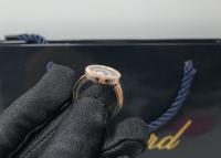 China Heart Shape 0.1 Carat Diamond 18K Gold Diamond Ring For Valentine'S Day for sale