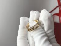 China US Size 6 Half Empty Memorable Moving Diamond Ring ,  Messika Ring Gold for sale