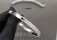 China Thin 18K Gold Diamond Bracelet for sale