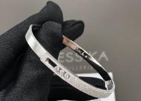 China Thin 18K Gold Diamond Bracelet for sale