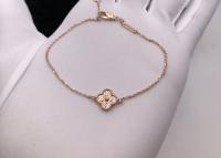 China Attractive Classic Handmade Sweet Alhambra Bracelet For Young Girl for sale