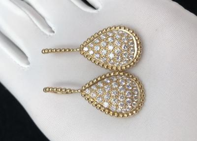 China Boheme 18K Gold Diamond Earrings for sale