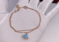 China Vintage Bvlgari Divas Dream Bracelet , 18K Gold Jewelry With Turquoise for sale