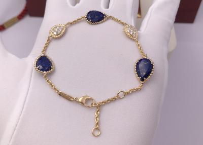 China Five Serpent Boheme 18K Gold Diamond Bracelet With Twisted Gold Chains for sale