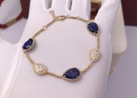 China Five Serpent Boheme 18K Gold Diamond Bracelet With Twisted Gold Chains for sale