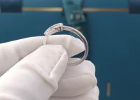 China Luxurious Unique Horn Shaped Messika Ring Gold For Engagement for sale