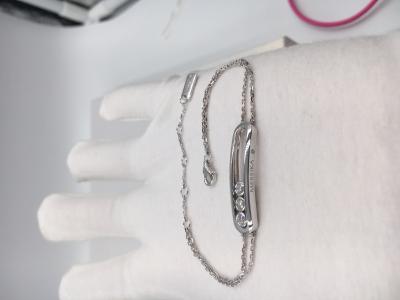 China Classical Fashionable 18K Gold Diamond Bracelet , White Gold And Diamond Bracelet for sale