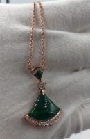 China Stylish CL857473 Bvlgari Divas Dream 18K Gold Necklace With Malachite for sale