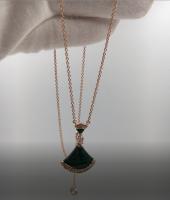 China Stylish CL857473 Bvlgari Divas Dream 18K Gold Necklace With Malachite for sale