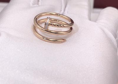 China Juste Un Clou 18K Gold Engagement Ring for sale