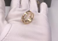 China Glossy Messika Stylish Certified Moving Diamond Ring For Wedding for sale