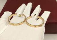China LOVE Yellow 18K Gold Earrings 3.6mm Four Leaf Luxury Jewelry for sale