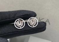 China Messika 18K White Gold Diamond Earrings VVS Diamond Elegant Stylish Move Earrings for sale