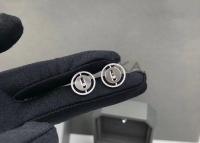 China Messika 18K White Gold Diamond Earrings VVS Diamond Elegant Stylish Move Earrings for sale