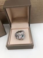 China Full Diamond VVS 18K Gold Diamond Ring SERPENTI SEDUTTORI Ring White Gold for sale