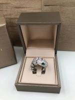 China Full Diamond VVS 18K Gold Diamond Ring SERPENTI SEDUTTORI Ring White Gold for sale