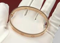 China Women'S Love 18K Gold Jewelry Rose Gold No Gemstone Jewelry Certificate for sale