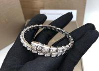 China Luxurious Bvlgari 18K Gold Diamond Bracelet With Full VVS Diamonds for sale