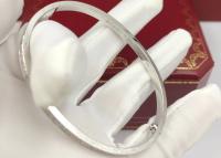 China Beautiful 18k White Gold Diamond Bracelet Cariter Love Bracelet For Girlfriend for sale