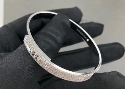 China Luxury Lady 18k Gold Diamond Bangle Messika Move Noa Bangle For Gift for sale