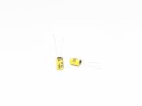 China Yellow Aluminum Electrolytic High Temperature Capacitor 33UF100V for sale