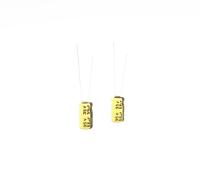 China Low ESR High Temperature Capacitor 56UF35V Radial Lead Electrolytic Capacitors for sale