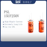 China Snap In High Ripple Current Electrolytic Capacitor 15uf 250v for sale