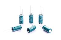 China Aluminum 10UF200V 8x16mm Radial Electrolytic Capacitor For Electronic Ballast for sale