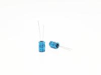 China 100UF25V Bipolar Electrolytic Capacitor Non Polarized Electrolytic Capacitor for sale