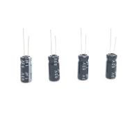 China Wide Temperature Miniature Capacitor 1UF63V Radial Lead Capacitor for sale