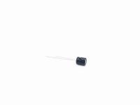 China Black Miniature Aluminum Electrolytic Capacitors 47UF 35V TW BOR for sale