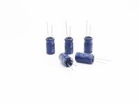 China 33uF50V High Frequency Low ESR Capacitor 6.3X11MM ISO9001 for sale