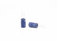 China 33uF50V High Frequency Low ESR Capacitor 6.3X11MM ISO9001 for sale