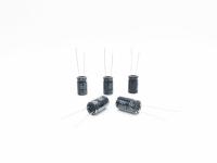 China 220UF50V 10X17mm Miniature Capacitor Radial Type for sale