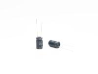 China 220UF50V 10X17mm Miniature Capacitor Radial Type for sale