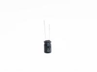 China ISO9001 10X17mm Radial Lead Electrolytic Capacitors 220UF 63V for sale