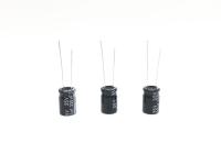 China TW BOR Miniature Capacitor 330UF35V 10X15mm Radial Electrolytic Capacitors for sale