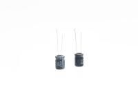 China 10X13mm Miniature Electrolytic Capacitors 470uf 25v 2000 Hours Load Life for sale