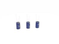 China Blue 330UF 80V Aluminum Electrolytic Capacitor 13X20mm 10000 Hours Long Life for sale