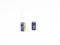 China Blue 330UF 80V Aluminum Electrolytic Capacitor 13X20mm 10000 Hours Long Life for sale
