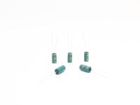 China Cylinder 4.7UF 250V Al Electrolytic Capacitor 8x9MM ISO9001 for sale