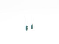 China Cylinder 4.7UF 250V Al Electrolytic Capacitor 8x9MM ISO9001 for sale