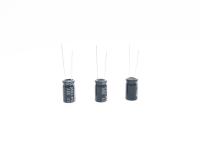 China Wide Temperature Aluminum Radial Electrolytic Capacitor 220UF50V 8X16mm for sale
